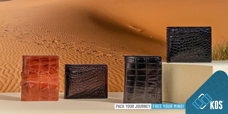 Bóp nam da cá sấu chính hãng thể hiện đẳng cấp