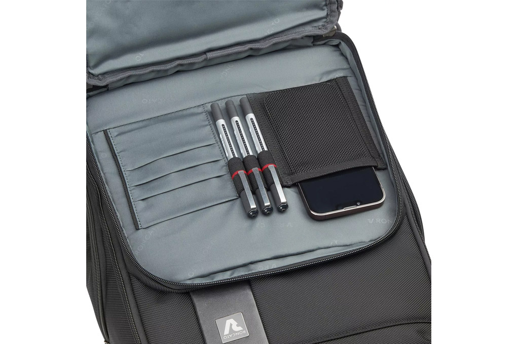 Balo Roncato Cambridge Vueling/Wizzard (Pc 15.6”+Tablet 11") - Đen